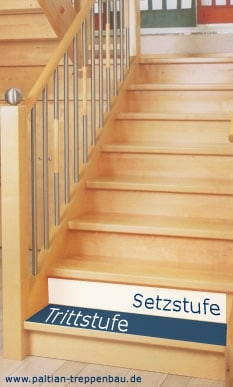 Setzstufe - Paltian Treppenbau GmbH
